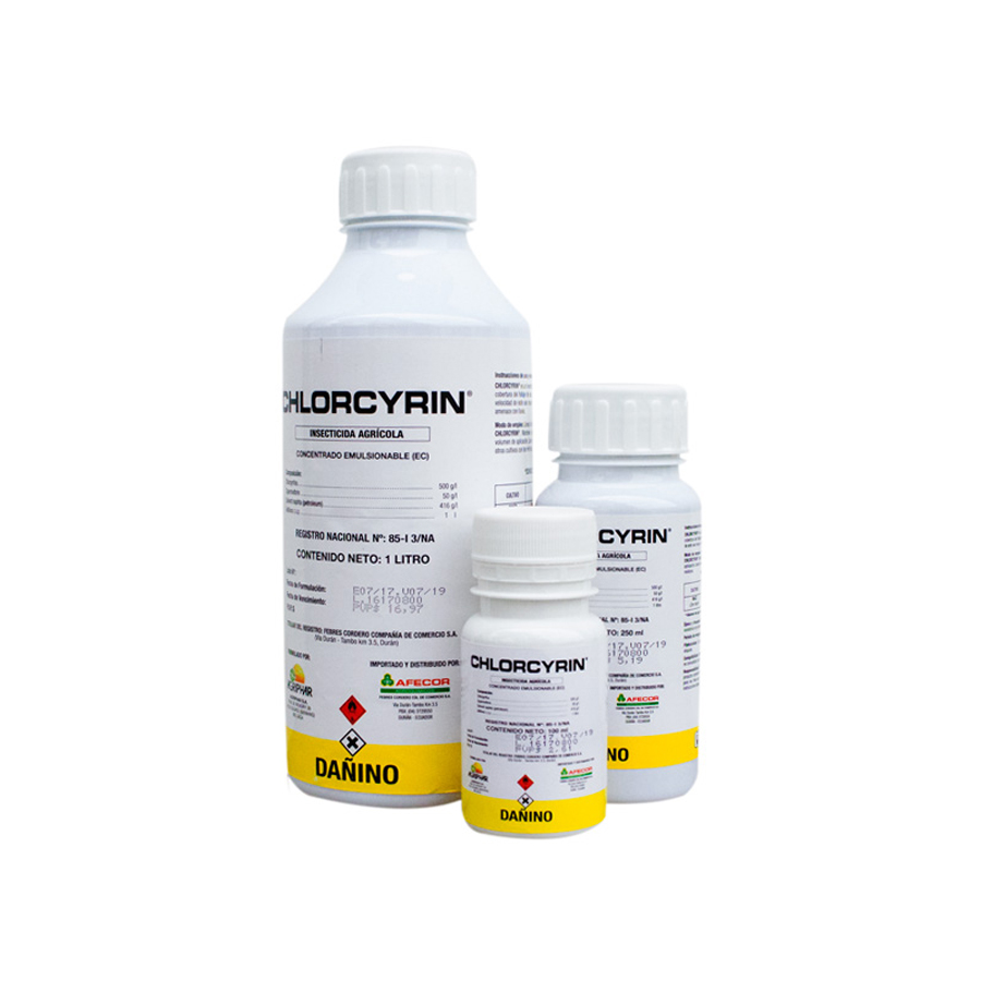 CHLORCYRIN: Insecticida de amplio espectro y control de plagas
