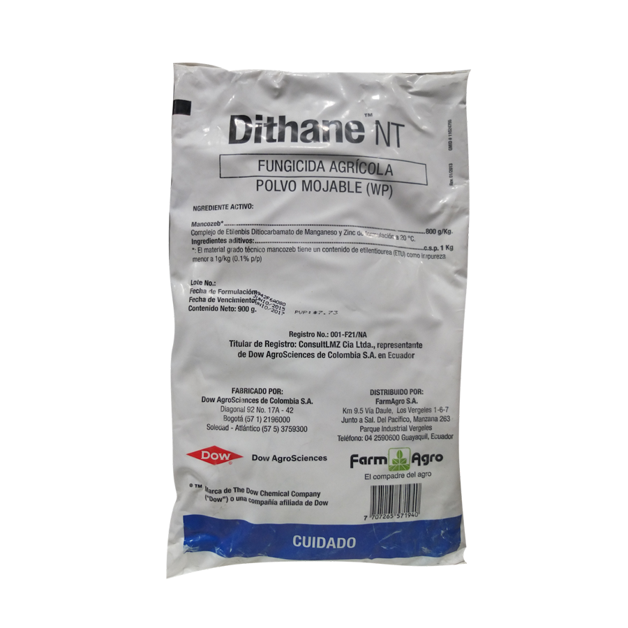DITHANE NT: Fungicida de prevención de enfermedades fúngicas