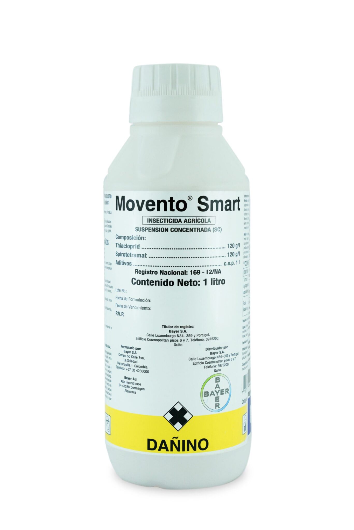 MOVENTO SMART: insecticida sistémico para diversas plagas