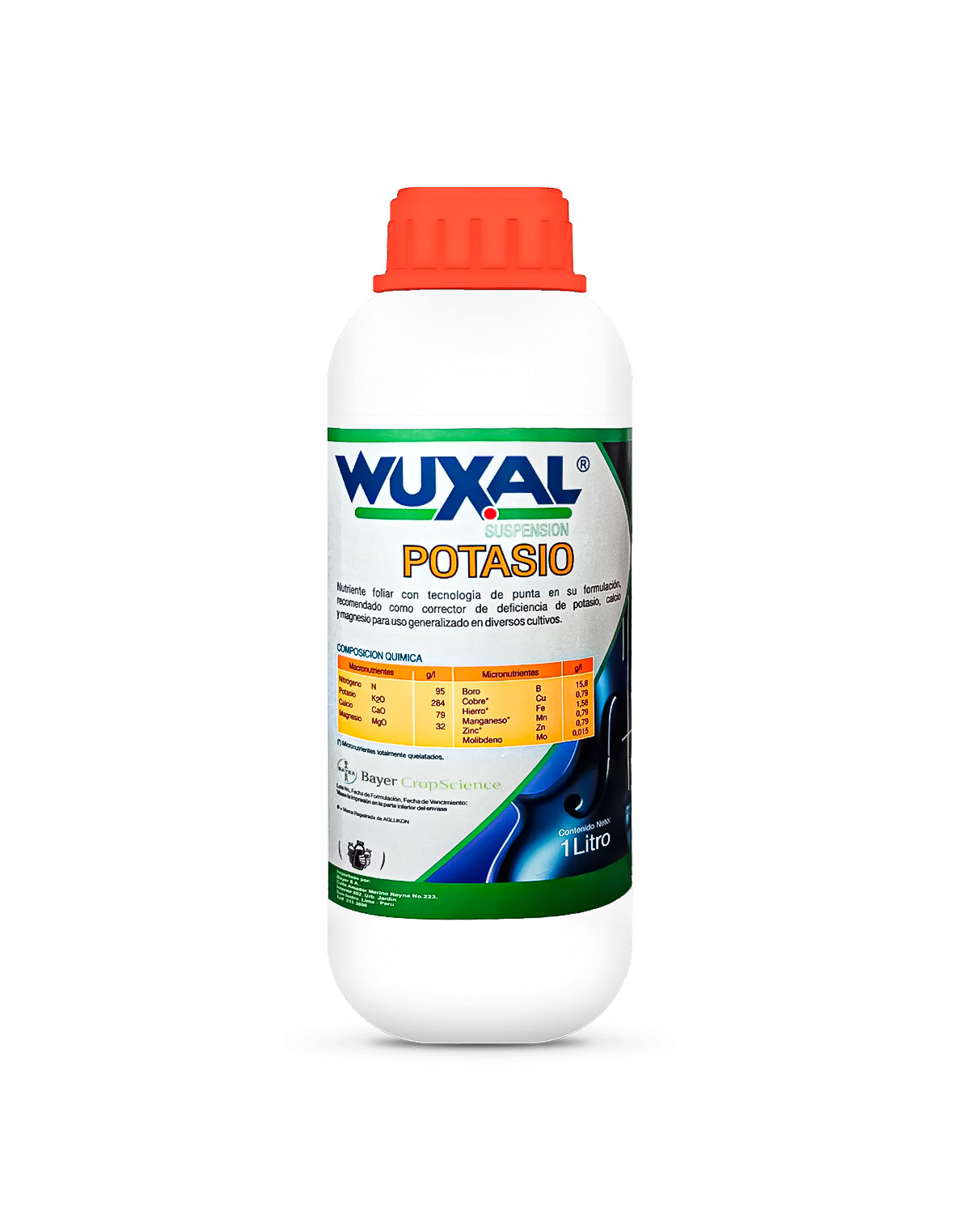 Wuxal Potasio fertilizante: mejora calidad en diversos cultivos